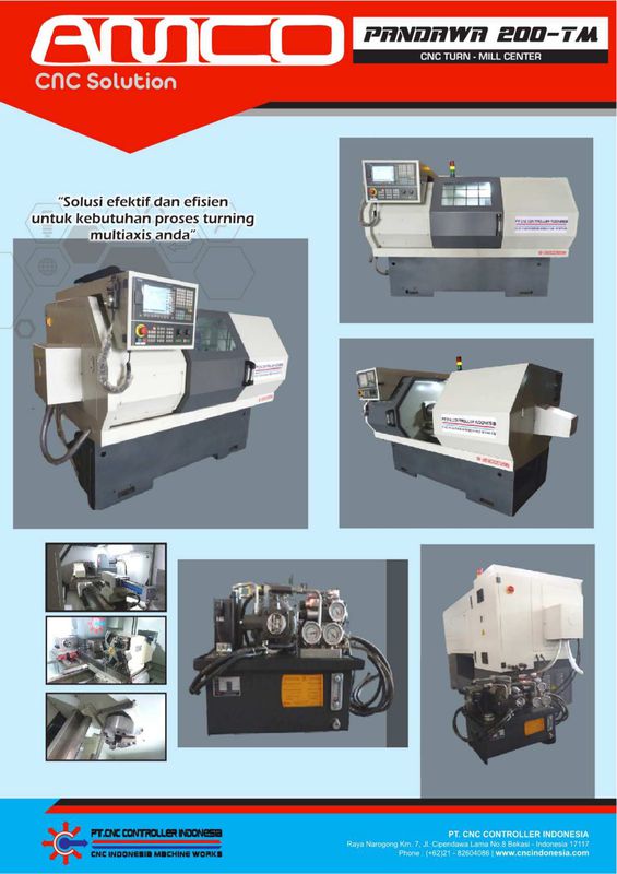 AMCO CNC Solution - Bubut