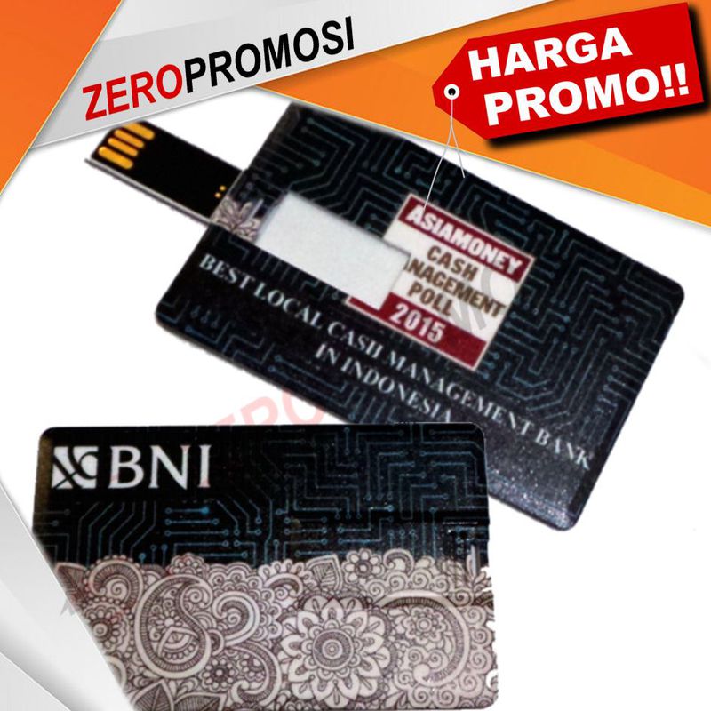 Flashdisk Souvenir Seminar Id Card kapasitas 4gb Grade A - FDCD04