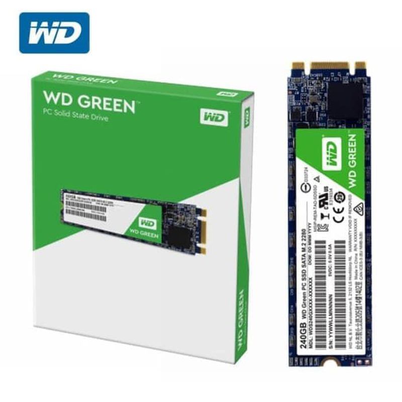 WD SSD 240 GB GREEN 240GB M2 SATA