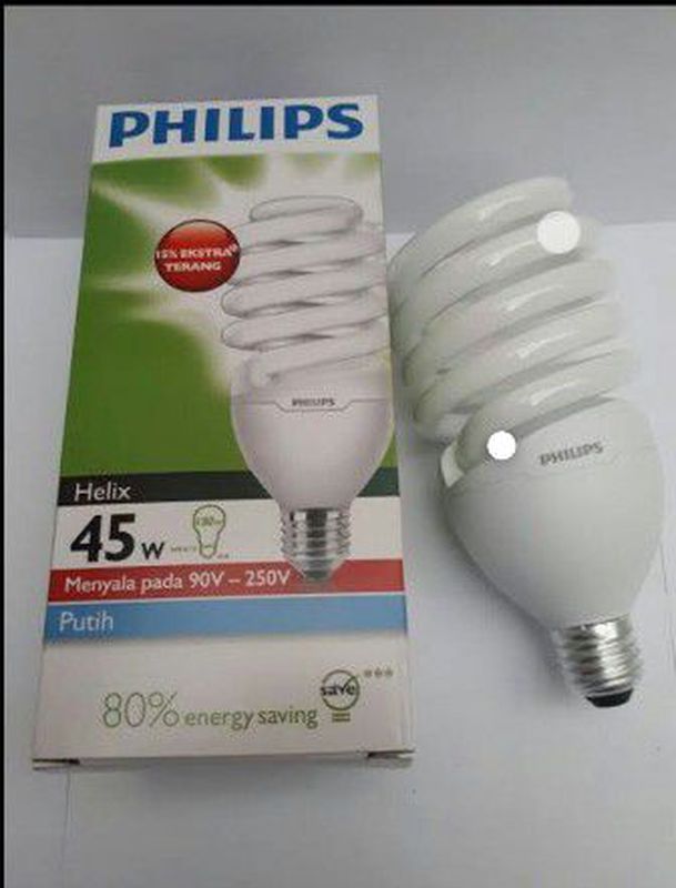 LAMPU PHILIPS HELIX 45 W