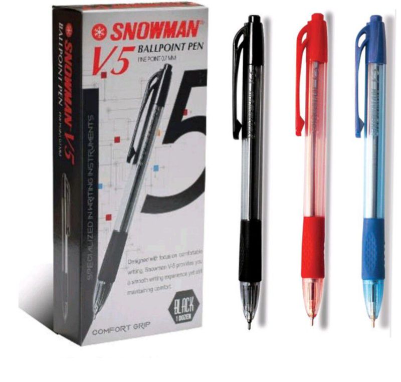 PULPEN / PENA SNOWMAN V5 HITAM