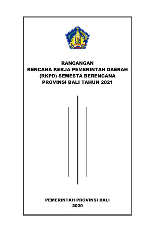 BUKU RANCANGAN RKPD