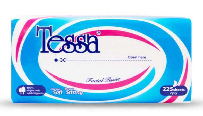 Tessa Facial Tissue 225 Sheets