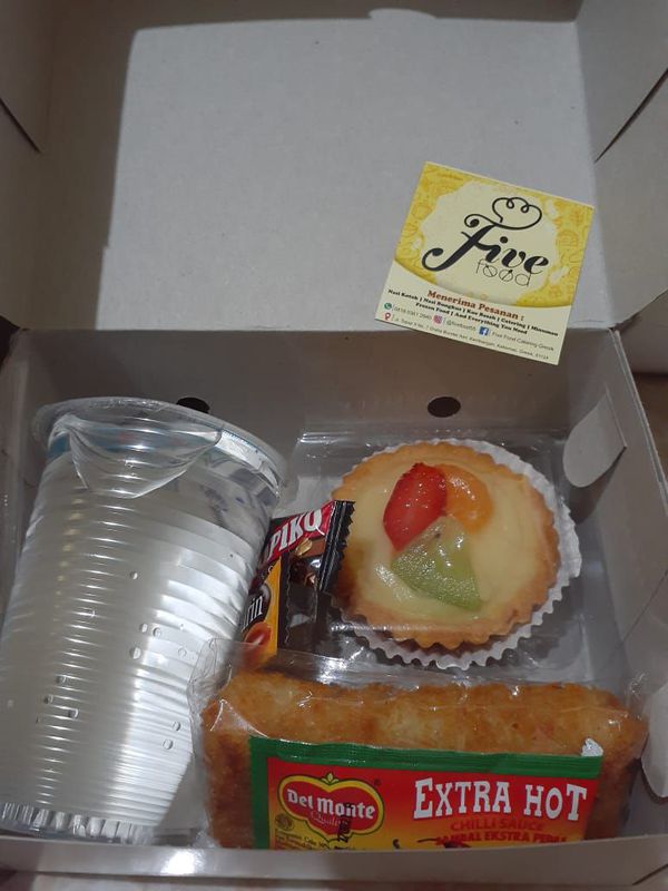 Snack box by Five Food - Besar