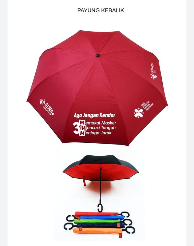 Payung Custom - Putih