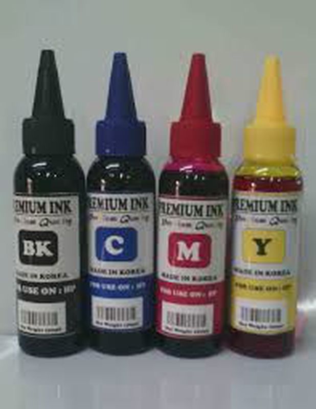 Tinta Printer Cair Warna Cyan