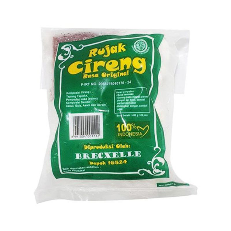 Snack Beku Cireng Rujak