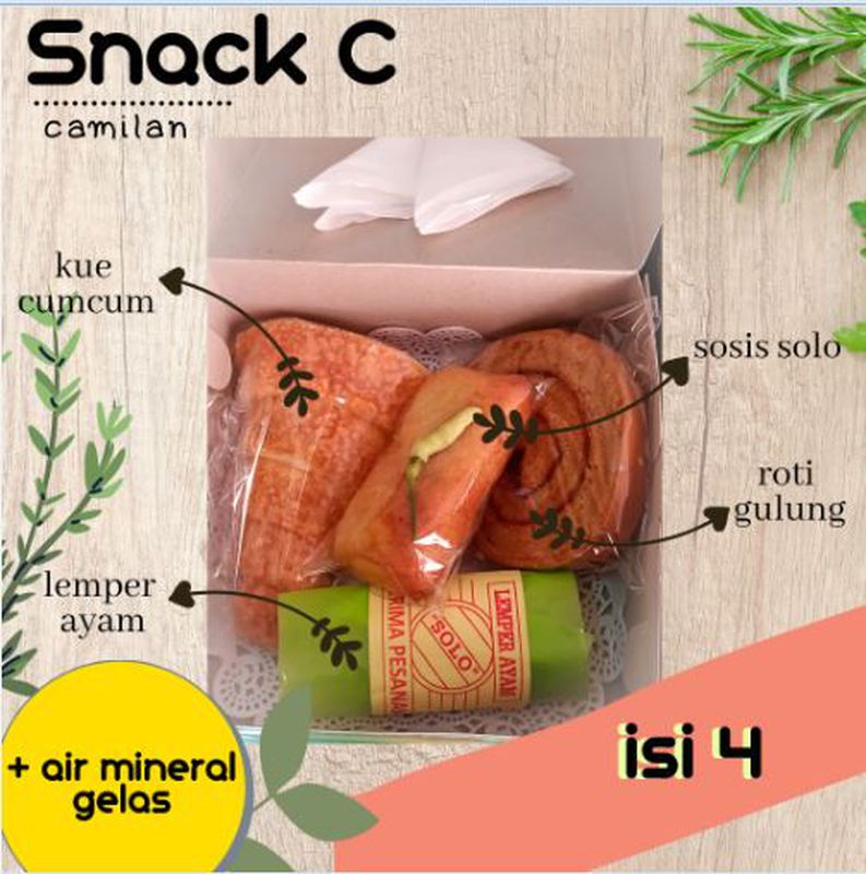 Kue Box C - Hijau - Pie Buah