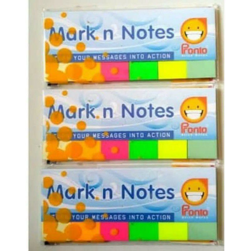 Stick Note Pronto Mark & Note 6 warna