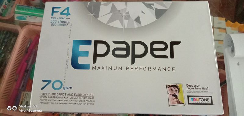 Kertas F4 EPAPER 70gsm