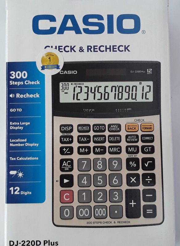 Kalkulator Casio DJ-220D Plus
