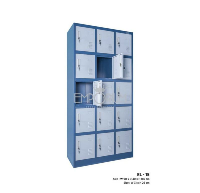 Loker Besi 15 Pintu (door steel locker)