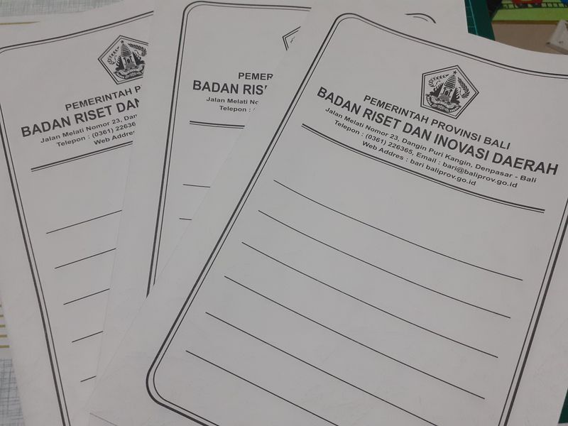 Stopmap Lambang Daerah Hitam Putih