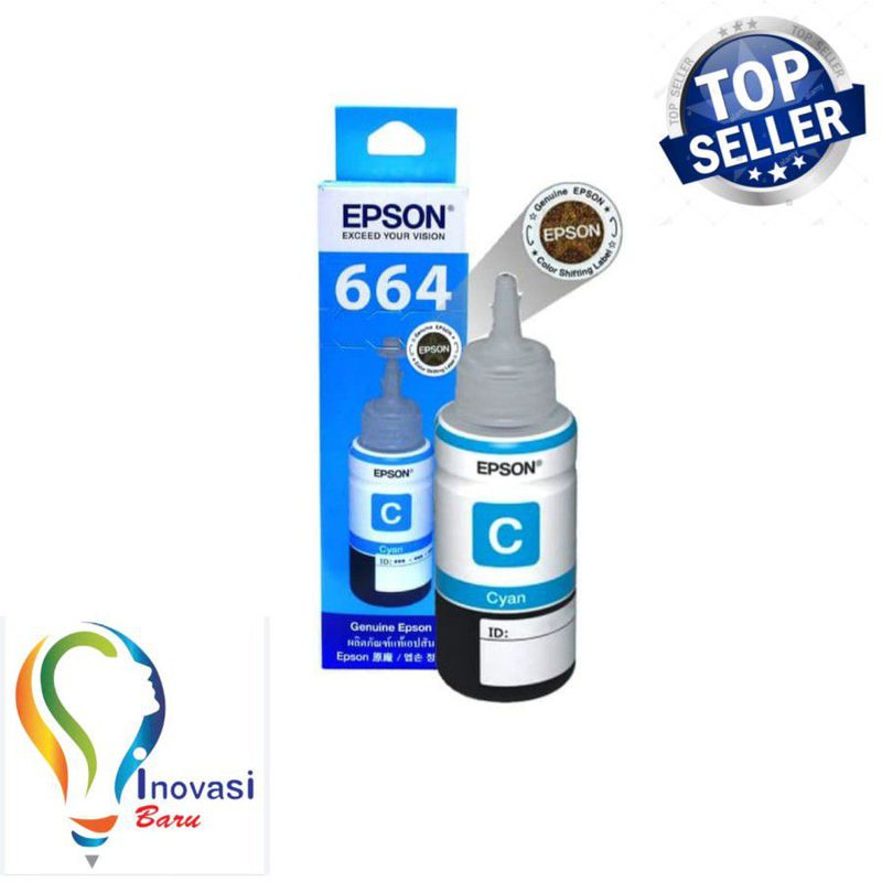 Tinta Epson 664 Biru