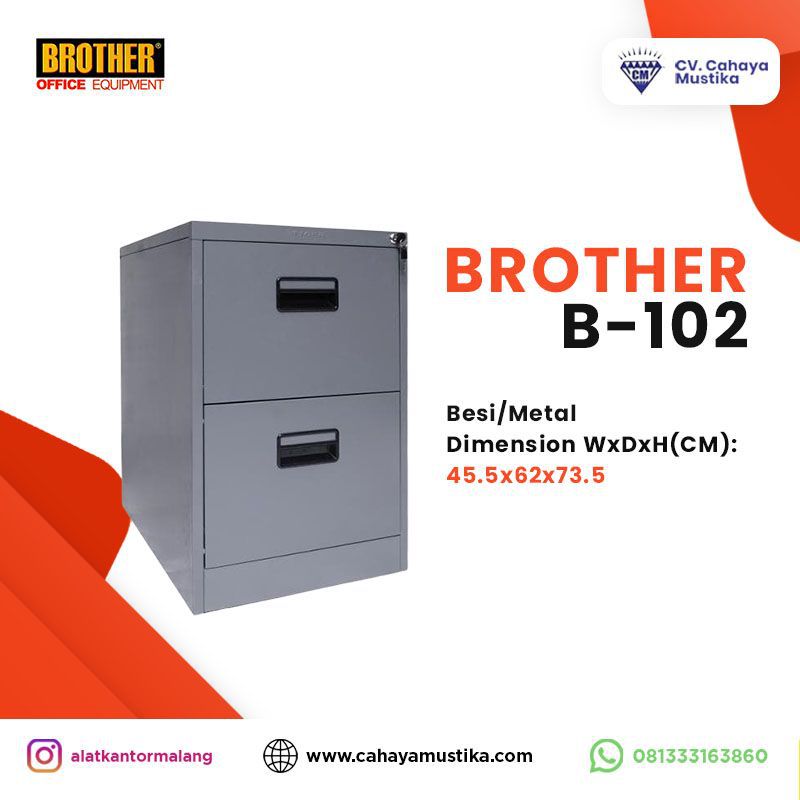 Filling Cabinet 2 Laci Brother B-102