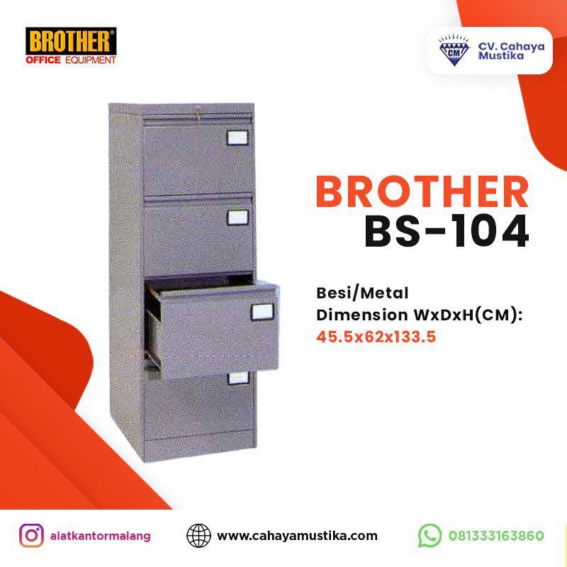 Filling Cabinet 4 Laci Brother BS-104