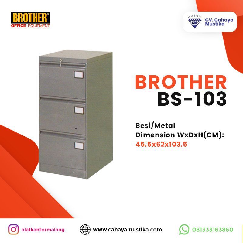 Filling Cabinet 3 Laci Brother BS-103