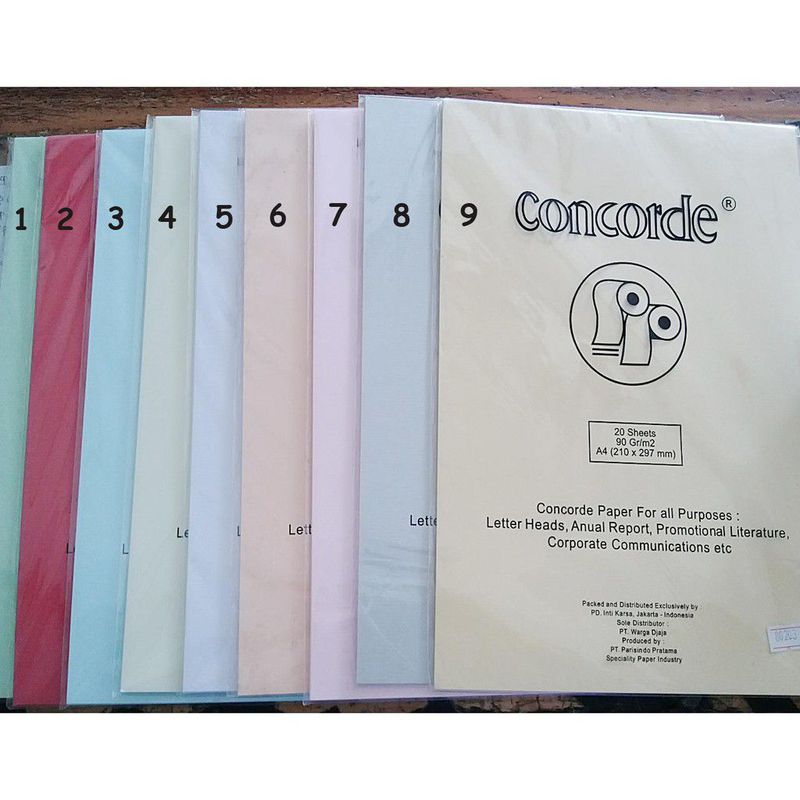 Kertas Concorde F4 & A4