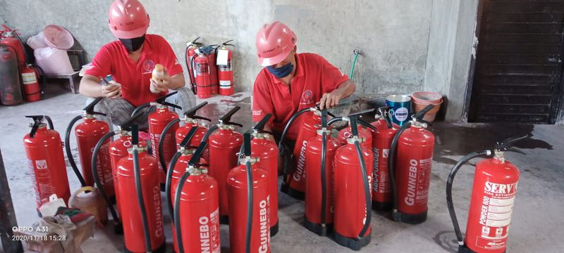 Refill Fire Ext. ABC Powder - 1 Kg