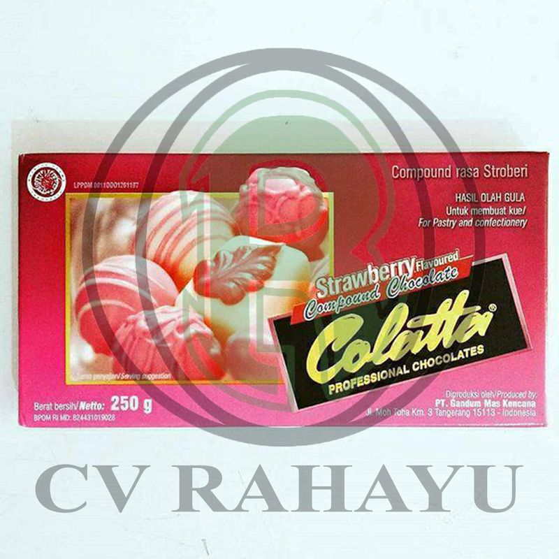 Coklat Strawberry Collata 250 gr