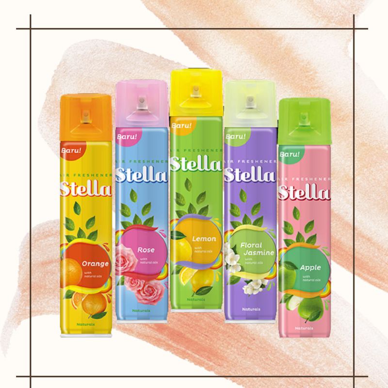 Stella Pengharum Ruangan 400 ml - Apple / Apel