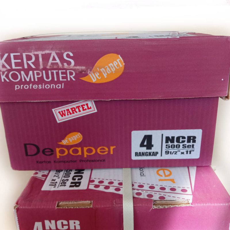 Continuous Form De Paper 4 ply Wartel