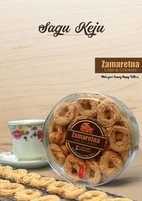 Kue kering Sagu Keju