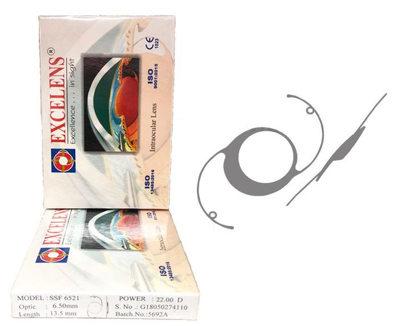 EXCELENS - Scleral Fixation 13.50mm x 6.50mm (SSF 6521) - +21.00