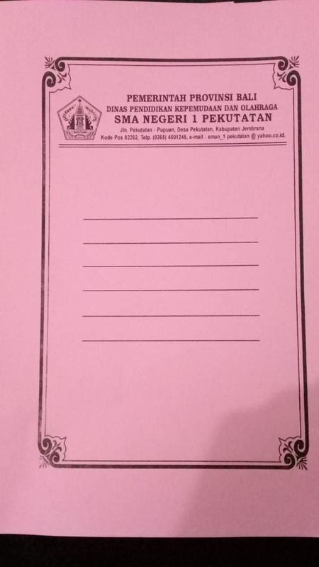 Map Folio Berkop Sekolah