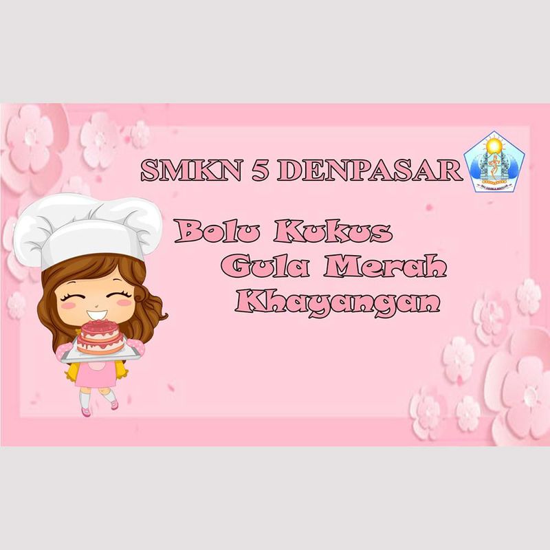 Sticker Label "Bolu Kukus Gula Merah Khayangan"