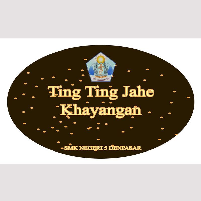 Sticker Label "Ting Ting Jahe Khayangan"