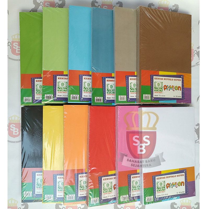 KERTAS BUFFALO - Orange