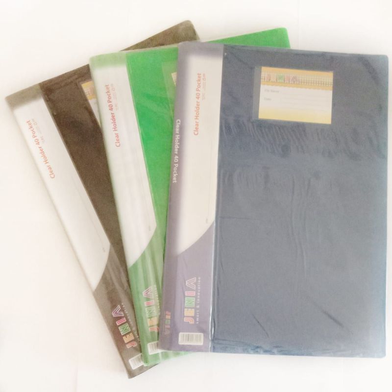 Clear Holder 40 Pocket Jenia