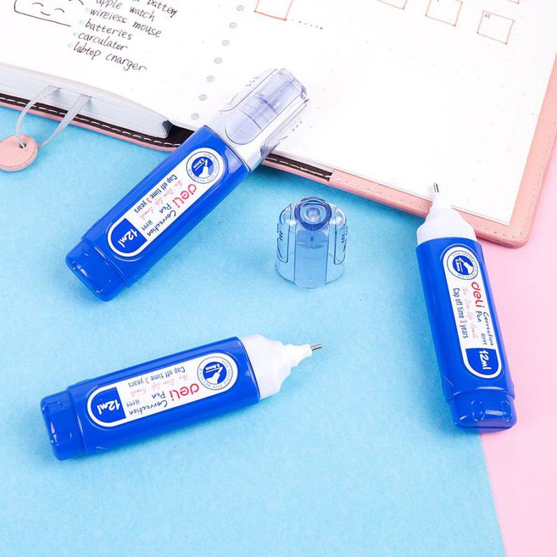 DELI Correction Pen [CH19930] - Tipe x kertas kantor