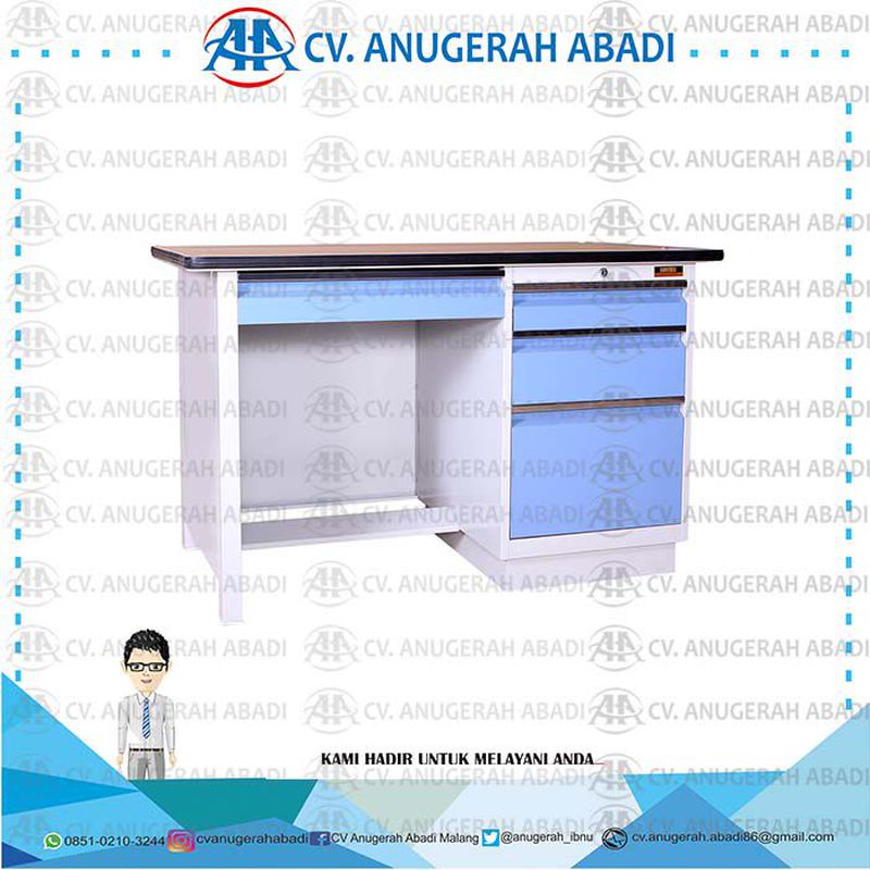 MEJA TULIS BROTHER BX 801 (1/2 Biro)