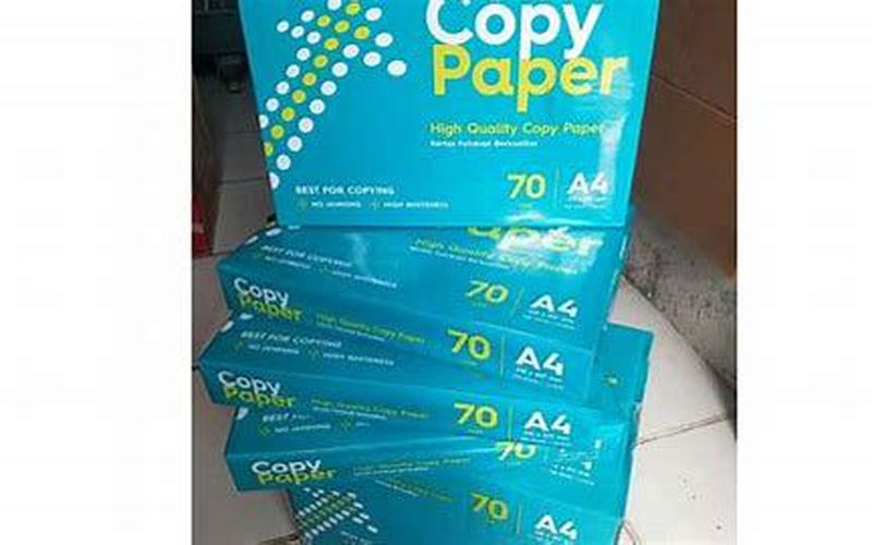 KERTAS COPY PAPER A4 70Gram