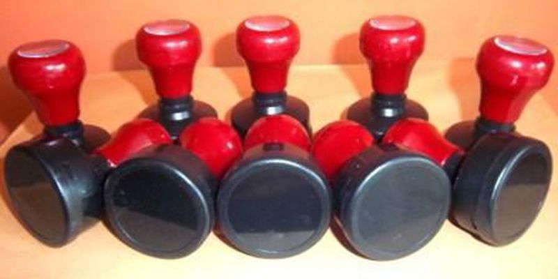 Stempel Warna Bulat Diameter 35 mm.