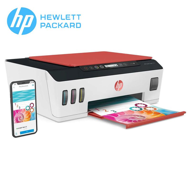 Printer Ink Tank Wi-Fi HP Smart Tank 519 Wireless All-in-One