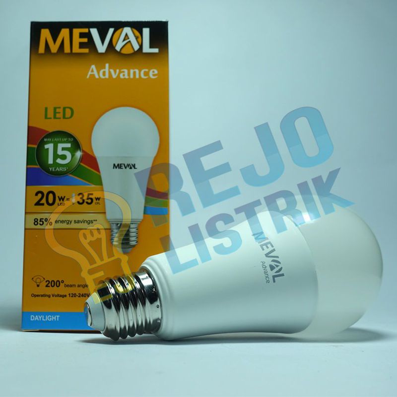 Lampu Led Bulb Meval Advanced 20 Watt CDL