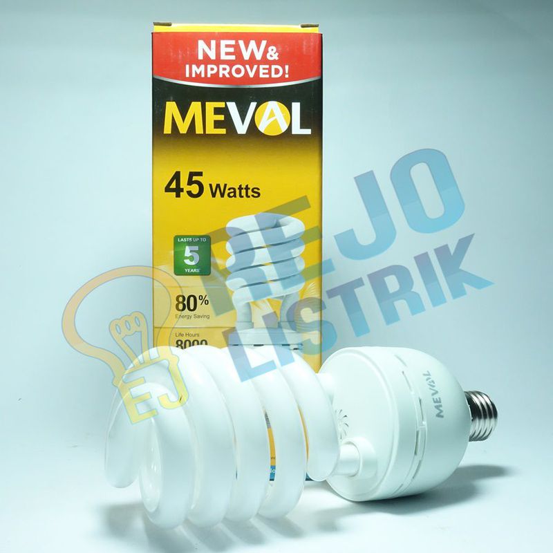 Lampu PLC ULIR MEVAL 45 Watt CDL