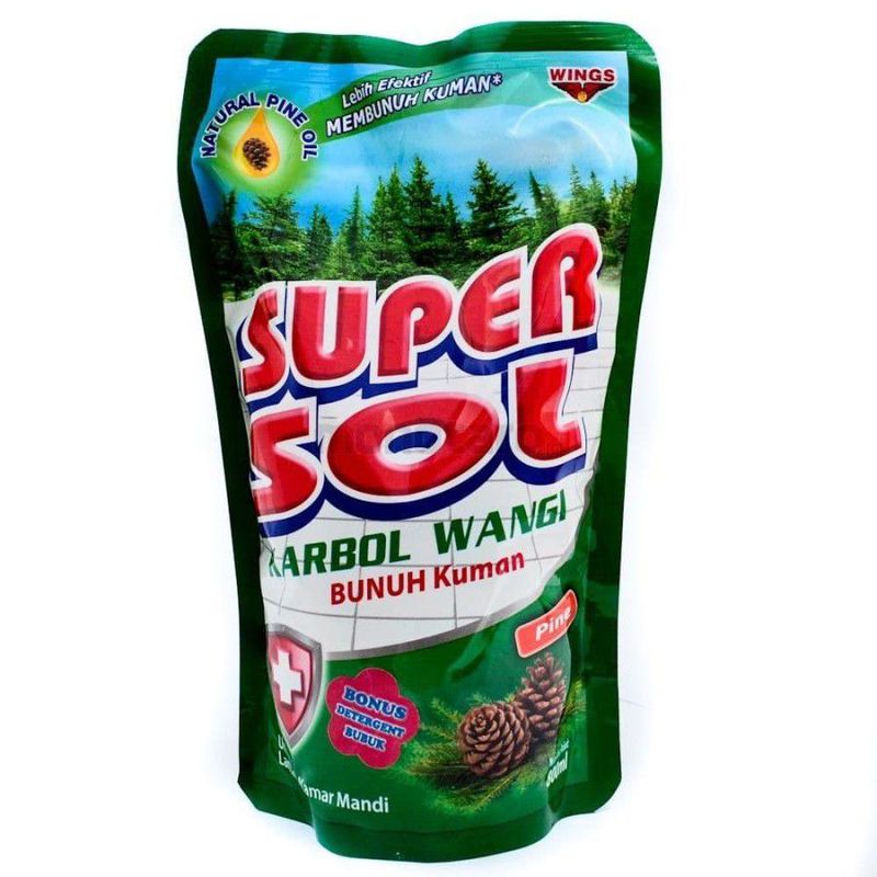 Super sol karbol wangi refil 800ml