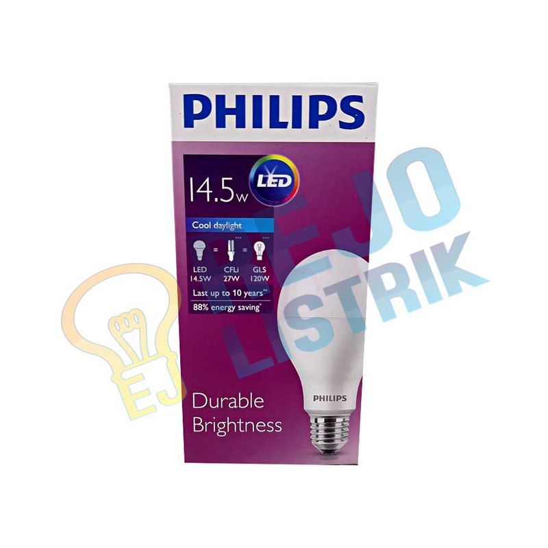 Lampu Led Bulb Philips 14,5 Watt Putih