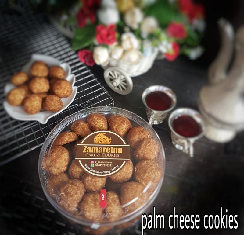 Kue Kering Palm Cheese Cookies