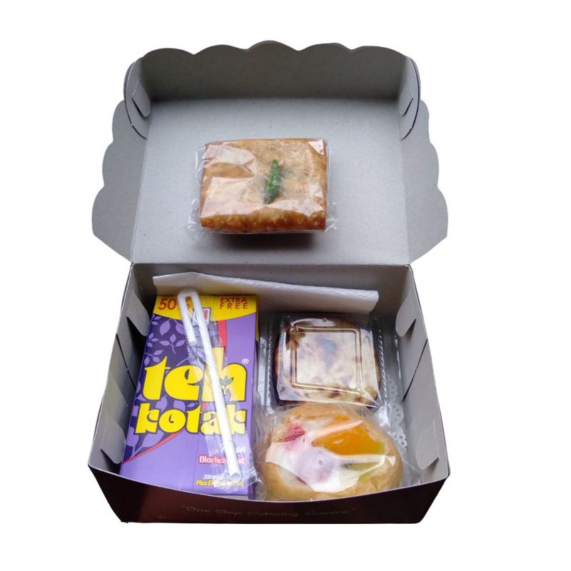 Snack Box Biasa Teh Kotak By Rani's Catering - Harga Termasuk Ongkir ...