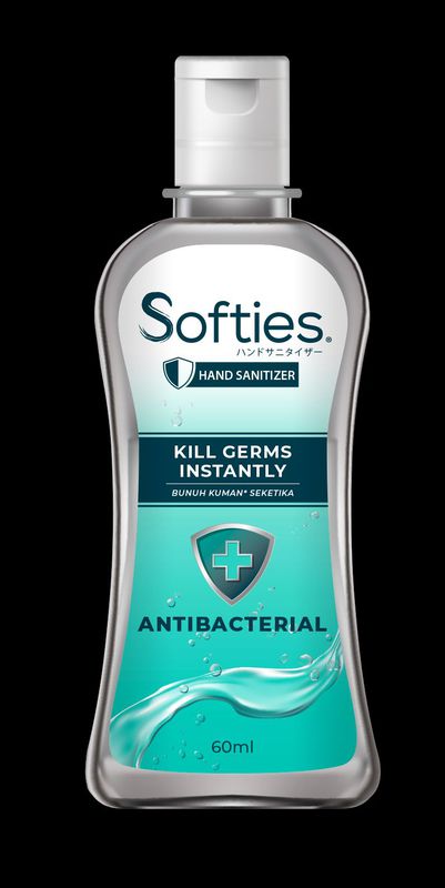 SOFTIES HAND SANITIZER GEL 60 ML