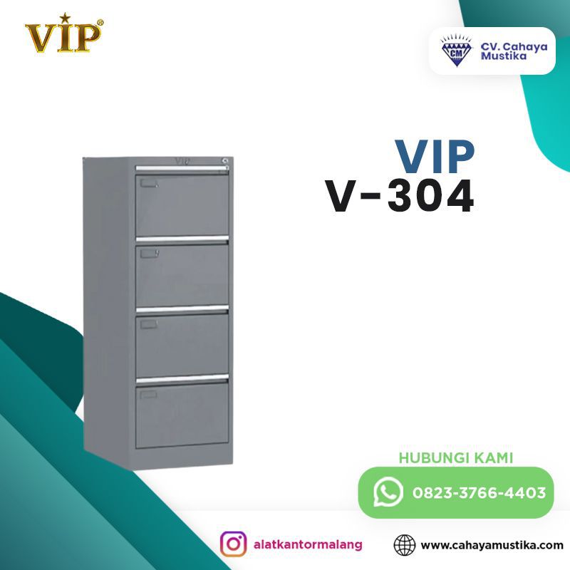 Filling Cabinet VIP V-304 4 Drawer