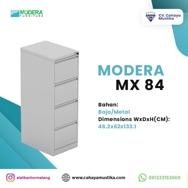 Filling Cabinet Modera MX 84 4 Drawer