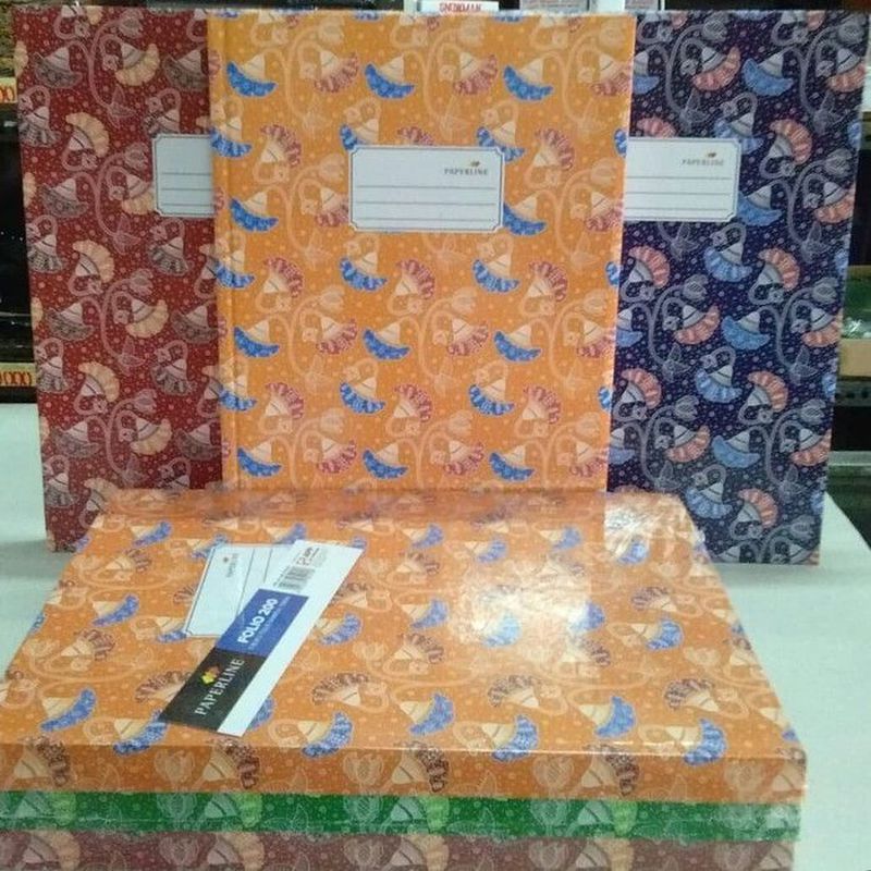 BUKU HARD COVER FOLIO ISI 200 SHEETS