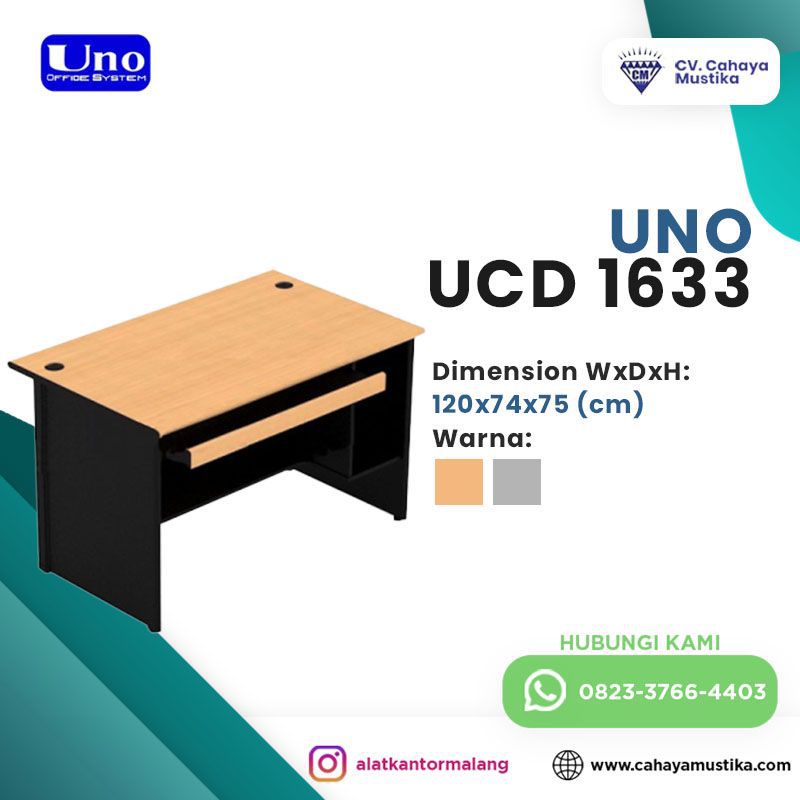 Meja Komputer UNO CLASSIC UCD 1633