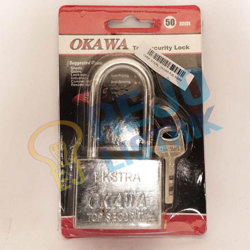 Gembok Stainless Panjang Okawa 50 mm